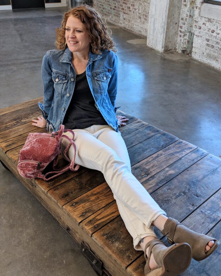 How to Style a Denim Trucker Jacket – Style by Jamie Lea