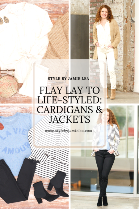 Flat Lay to Life-Styled: Cardigans & Jackets – Style by Jamie Lea