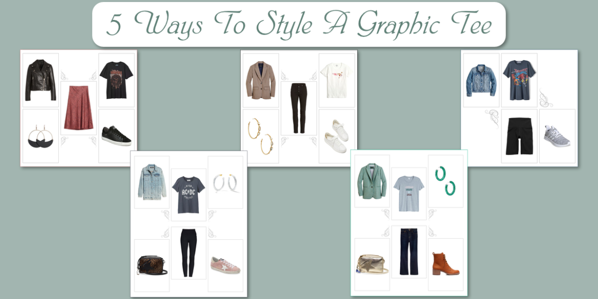 5 Ways To Style A Graphic Tee For Fall – Style by Jamie Lea